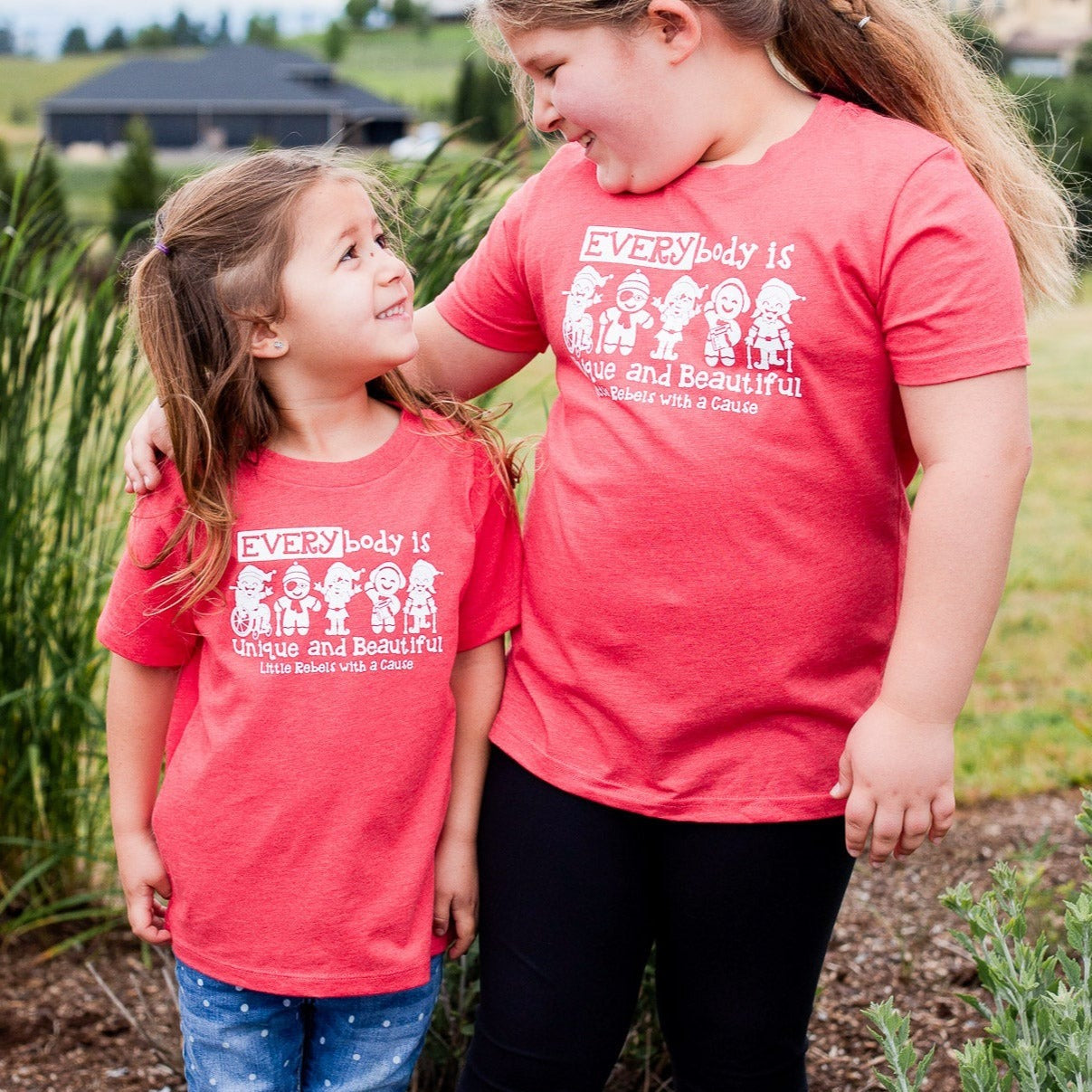 EVERYbody is Unique & Beautiful Toddler Holiday Crew – Little Rebels ...