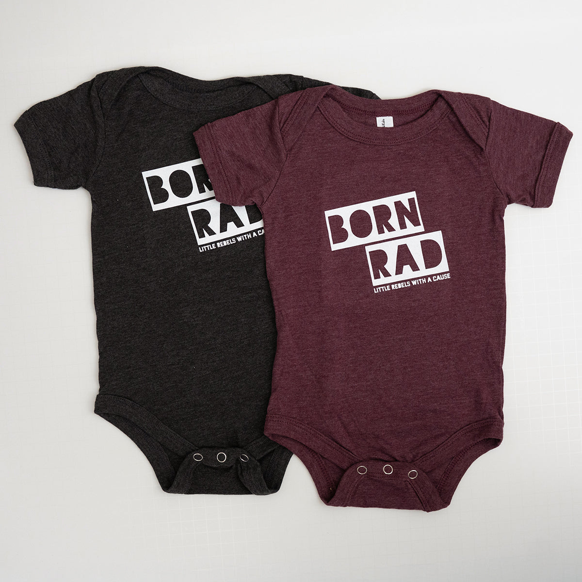 Born Rad Baby One Piece – Little Rebels with a Cause