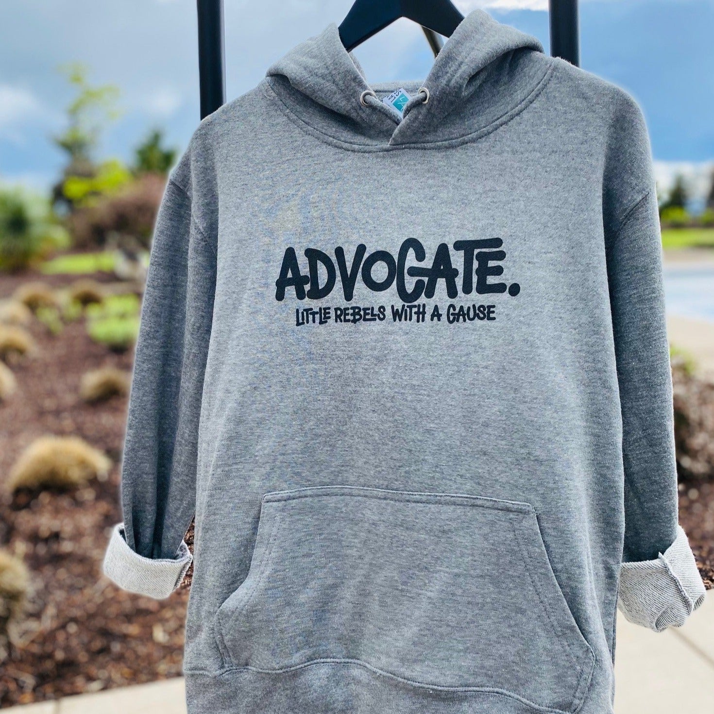 Advocate. Hoodie ~ SALE – Little Rebels with a Cause